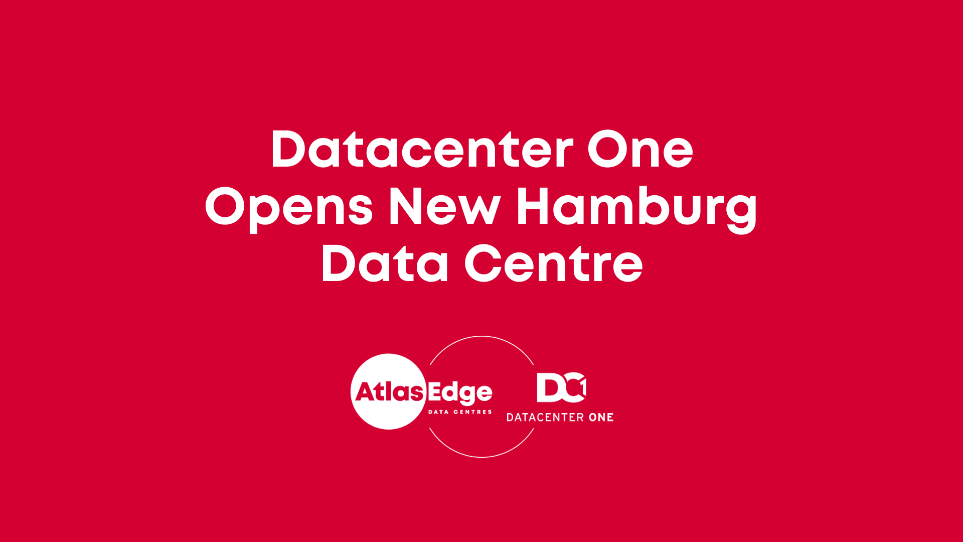 Datacenter One Opens New Hamburg Data Centre